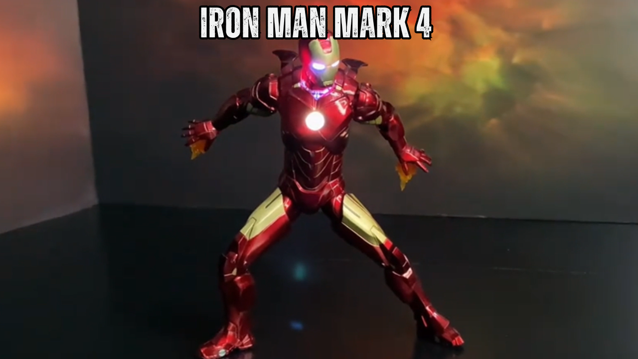 Unboxing Iron Man Mark 4 ZD Toys 1/10 Luminous Action Figure: Full ...