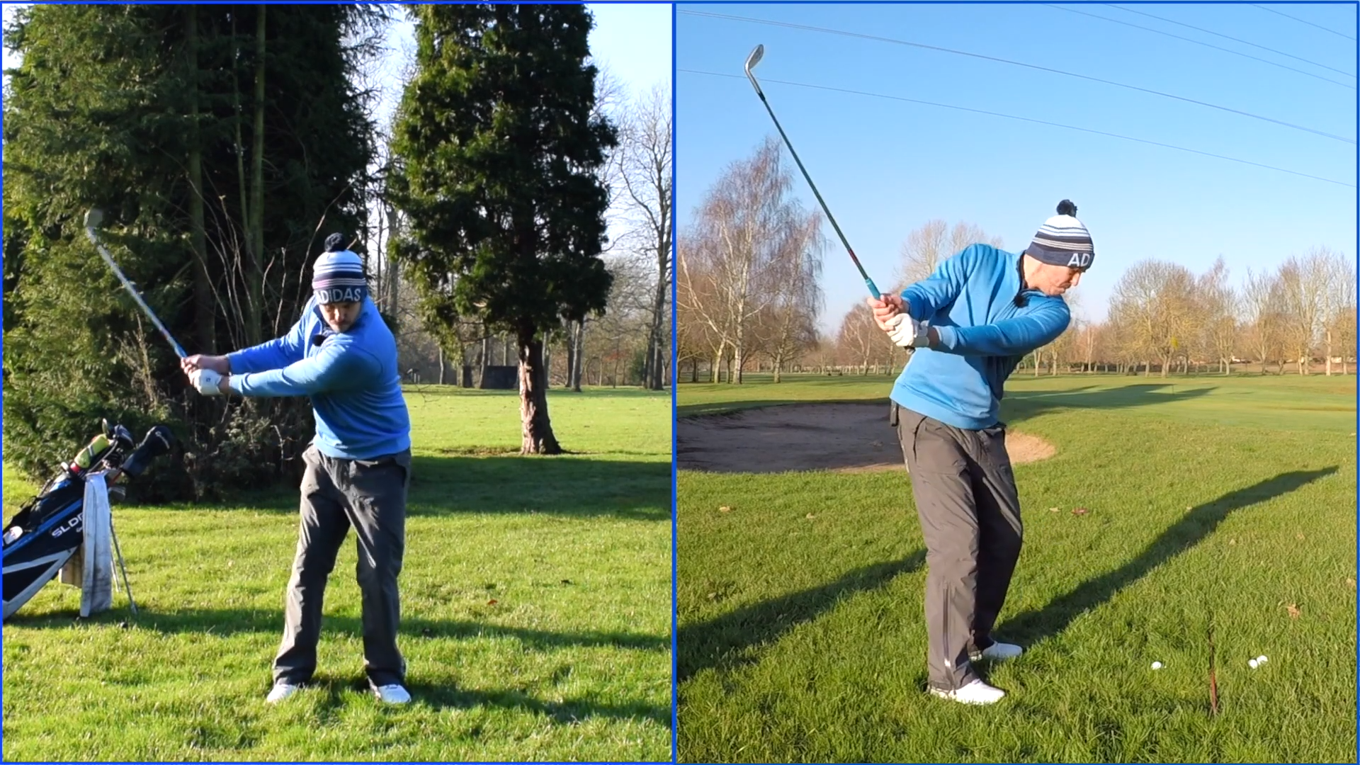 The key differences between Tiger Woods and Jason Day pitching