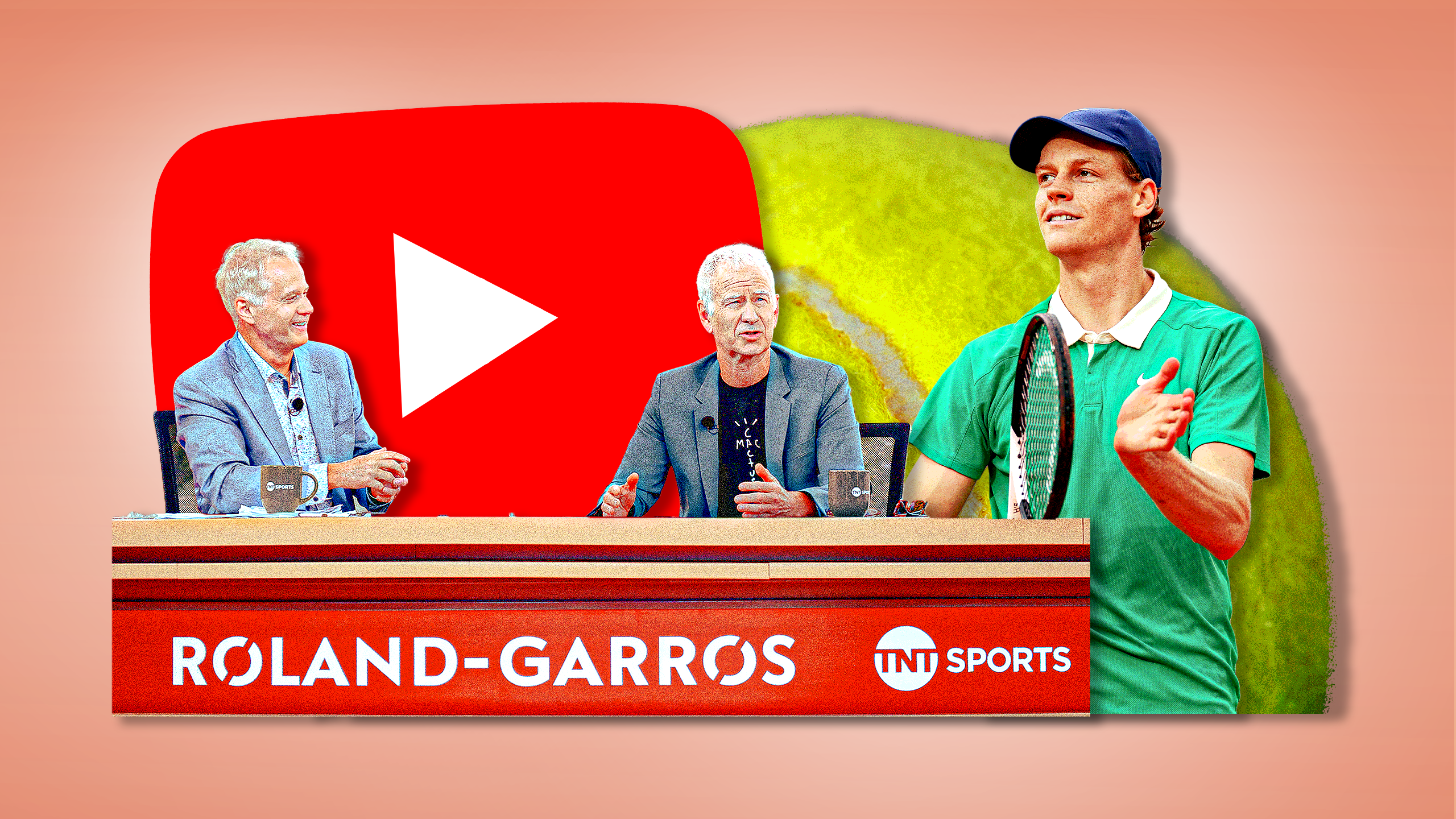 Roland-Garros streaming on YouTube: McEnroe show to also air on TruTV