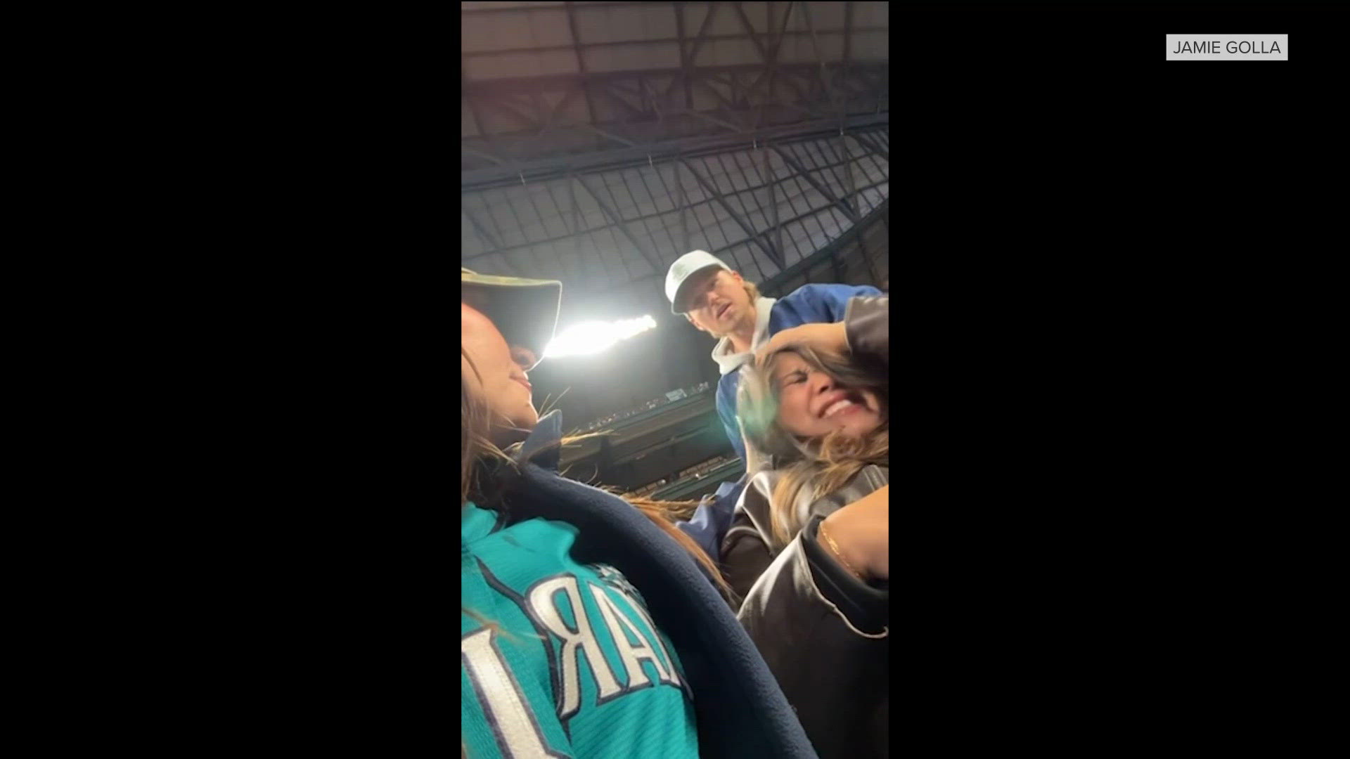 Fan hit by foul ball at Padres-Mariners game in Seattle