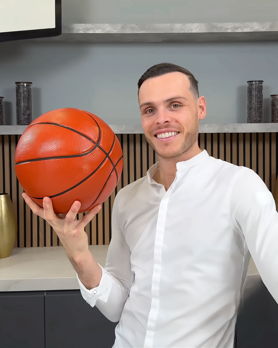 Chocolate basketball!