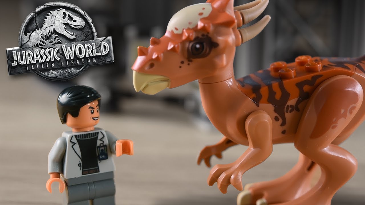 Building the Stygimoloch breakout Jurassic World 2 LEGO set