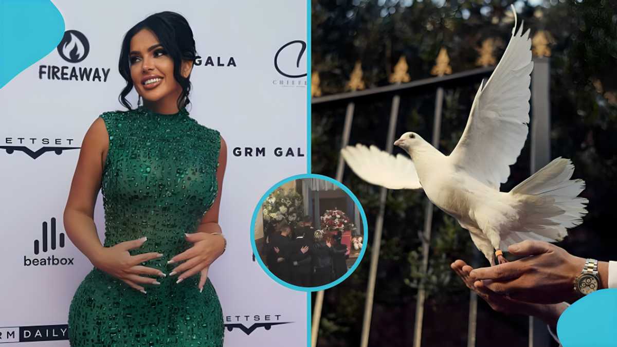 Tearful scenes as popular influencer 'Klaudiaglam' is laid to rest in ...