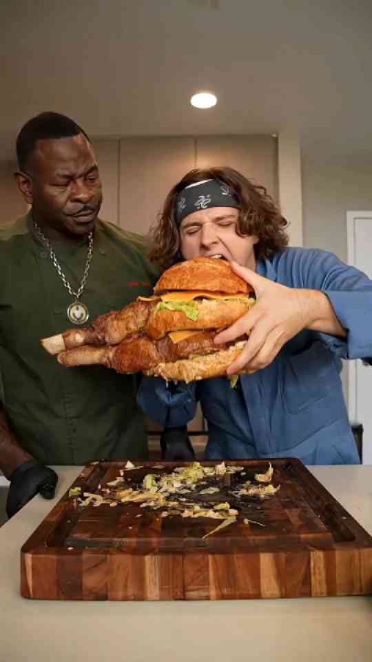 The biggest protein burger ever