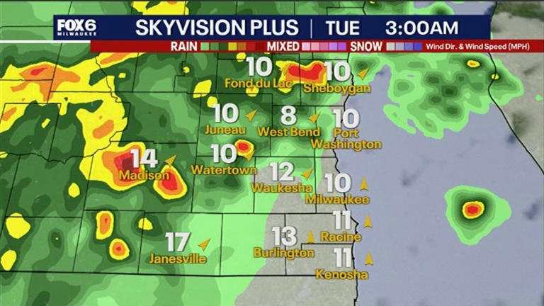 Southeast Wisconsin weather: Strong to severe storms into Tuesday
