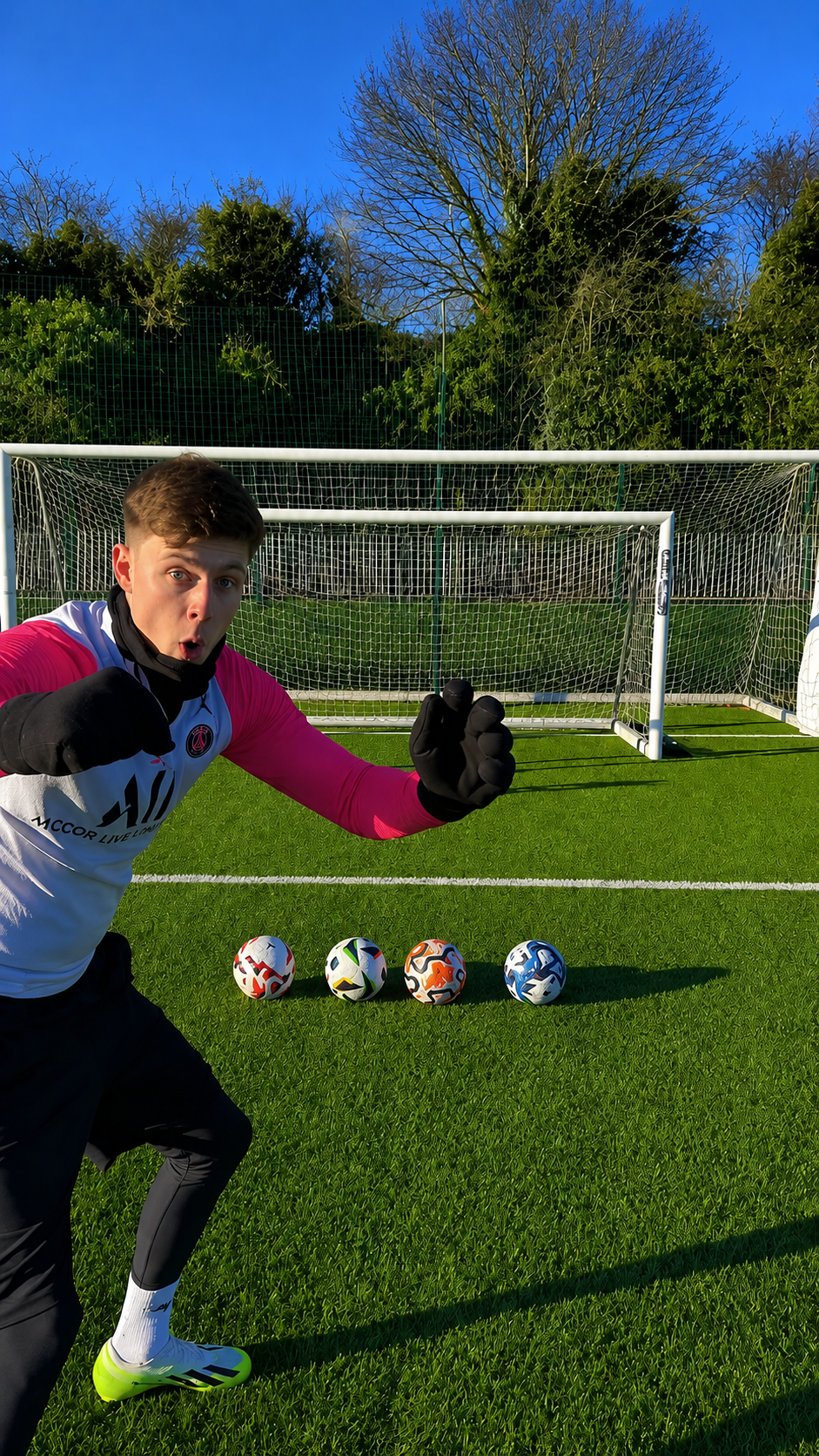 Crossbar challenge puts soccer accuracy to the test