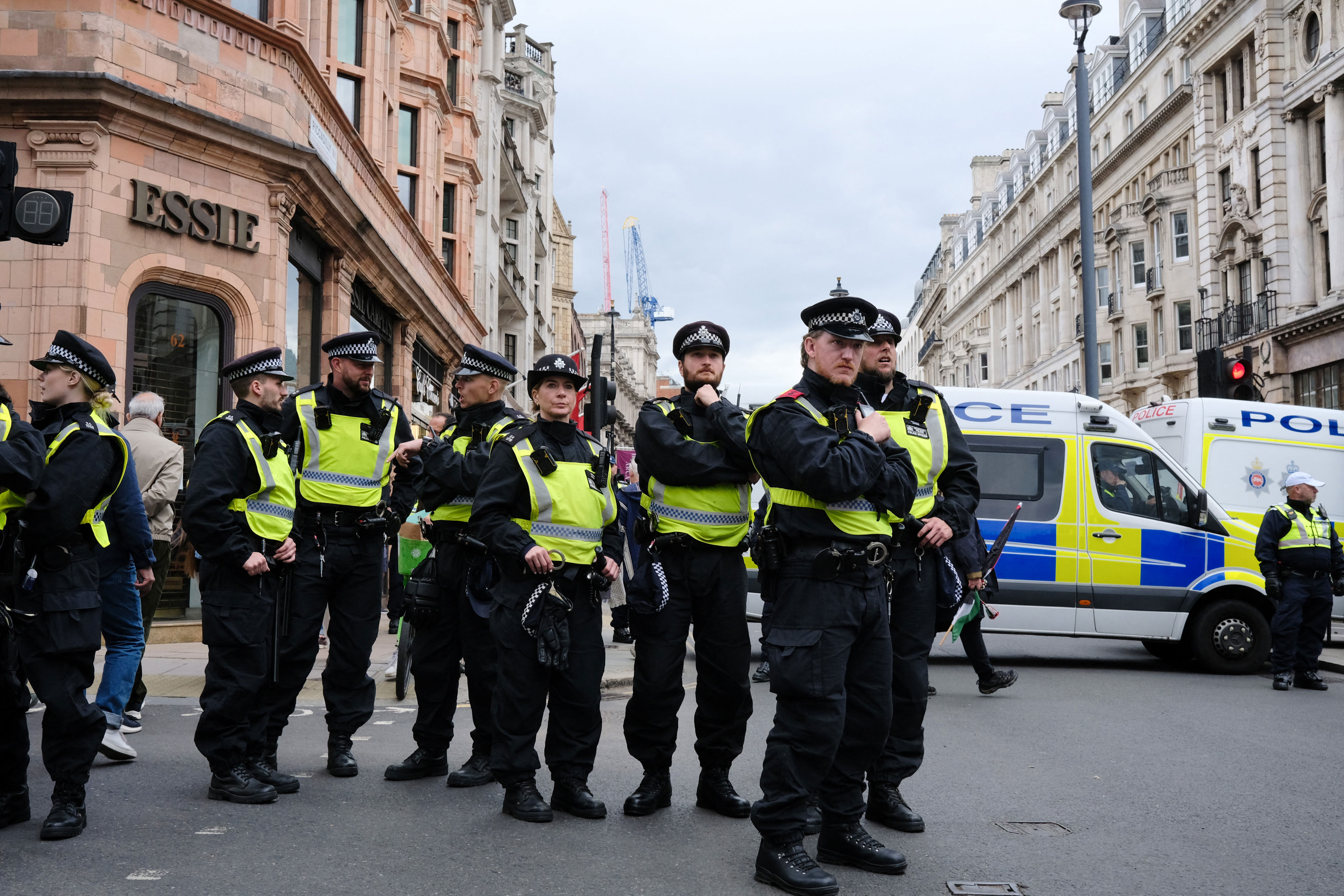 Two charged after dozens arrested at London protests over weekend
