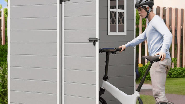 Walmart is selling a $300 all-weather storage shed for only $172 in ...