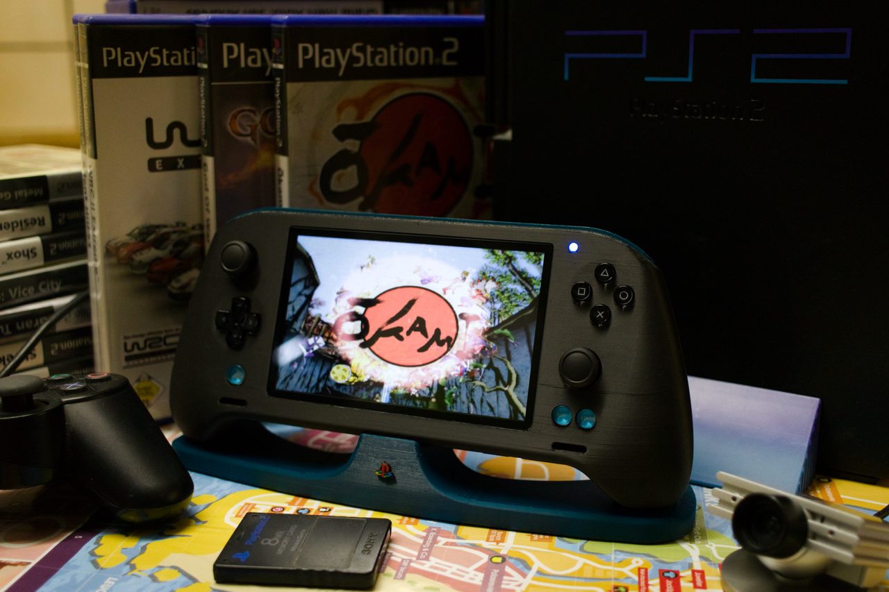 Enthusiast crams reversed-engineered PS2 into a handheld, designs ...
