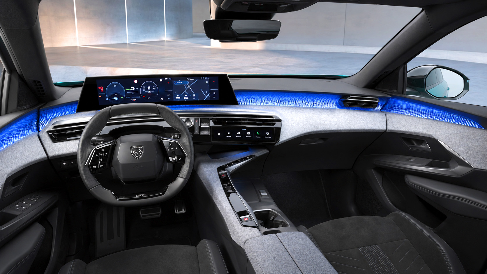 Peugeot e-3008 blends electric SUV style with a giant curved screen