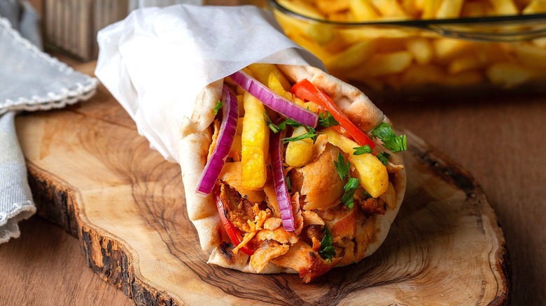 Turn frozen chicken into gyro-style meat with a kitchen tool you likely ...