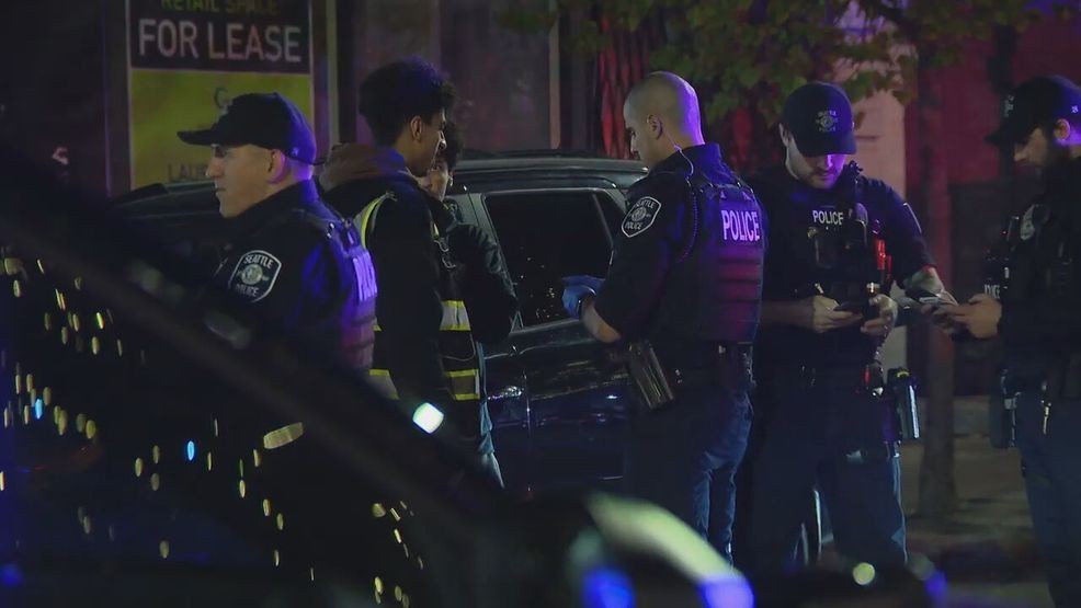 Seattle police hunt for 3 suspects after triple shooting outside ...