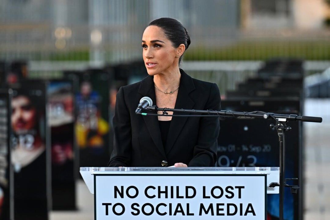 Meghan Markle speech draws sparse crowd in Switzerland
