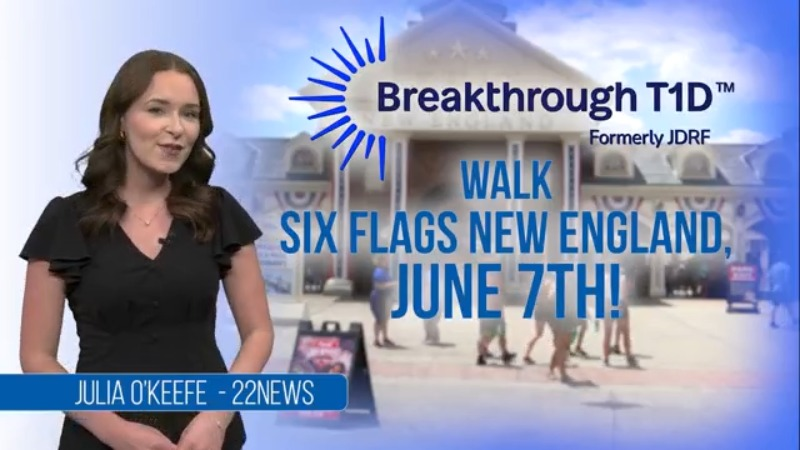 Six Flags New England hosts T1D walk for breakthrough diabetes research