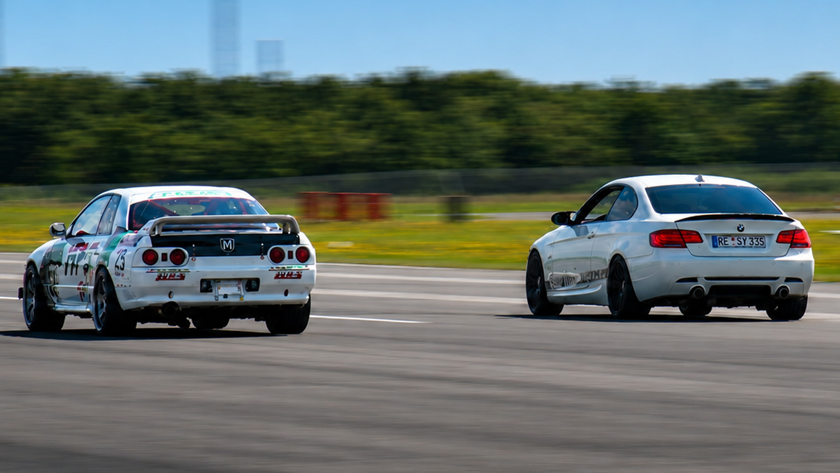 Can a BMW 335i coupe beat a Nissan Skyline GT-R?