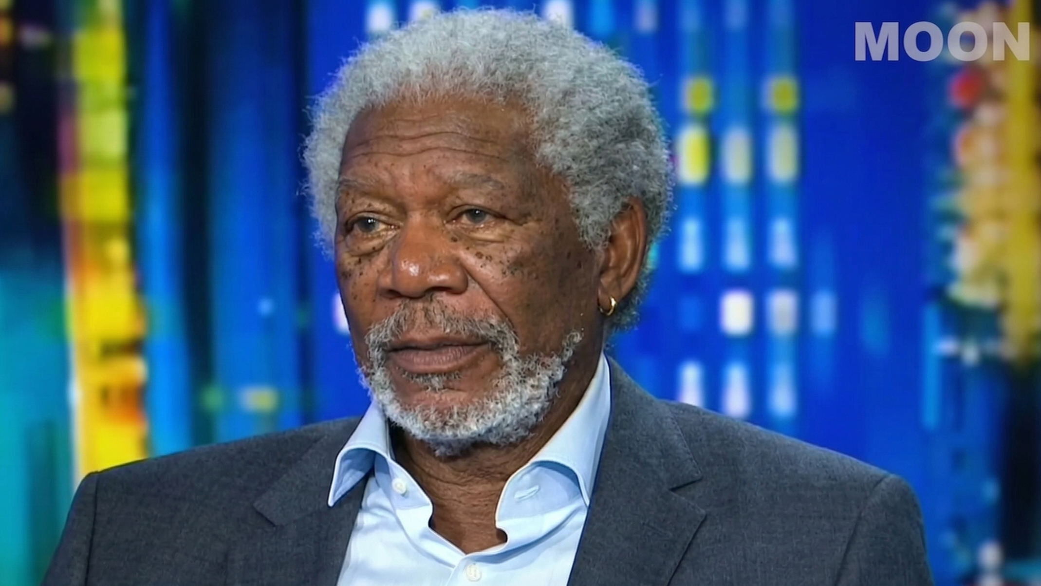 They tried to corner Morgan Freeman on racism on live TV - big mistake