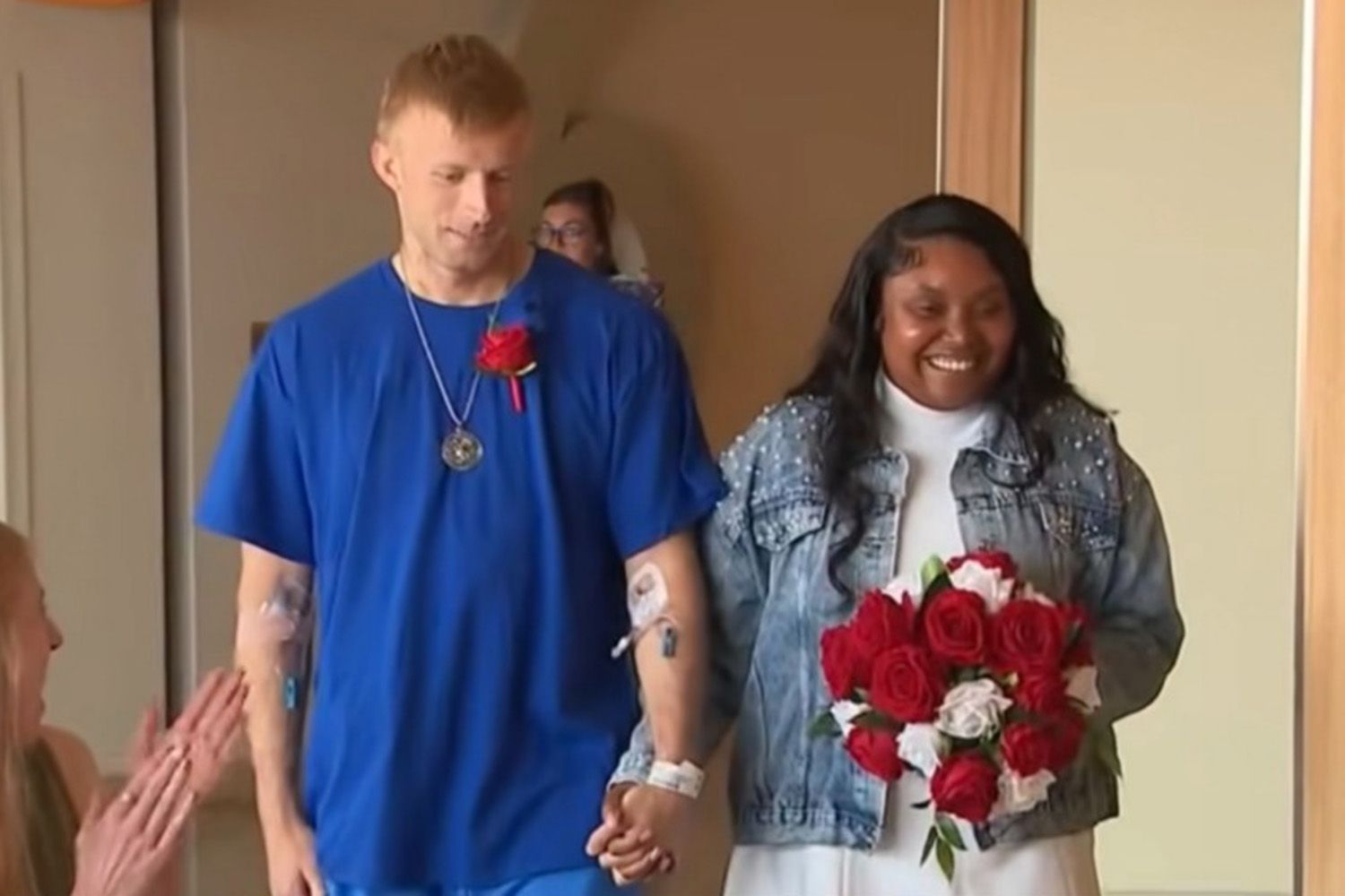 San Diego sheriff's deputy marries fiancée while hospitalized following ...