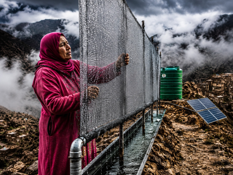 As the desert advances in Morocco, women are scaling mountains to ...