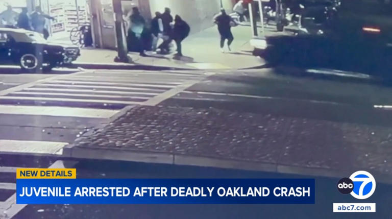 Crazy video shows young driver kill 3 people after plowing into Oakland ...