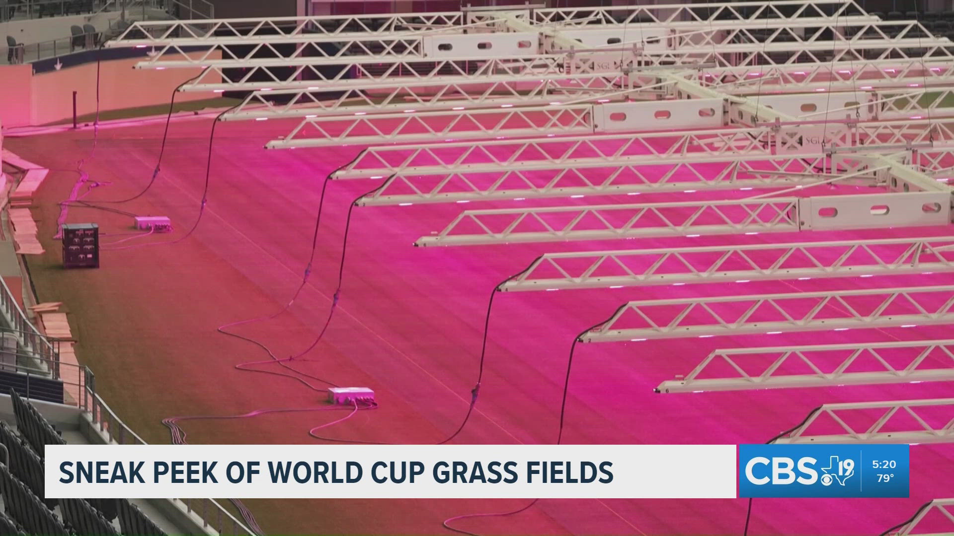 AT&T Stadium unveils new World Cup natural grass field