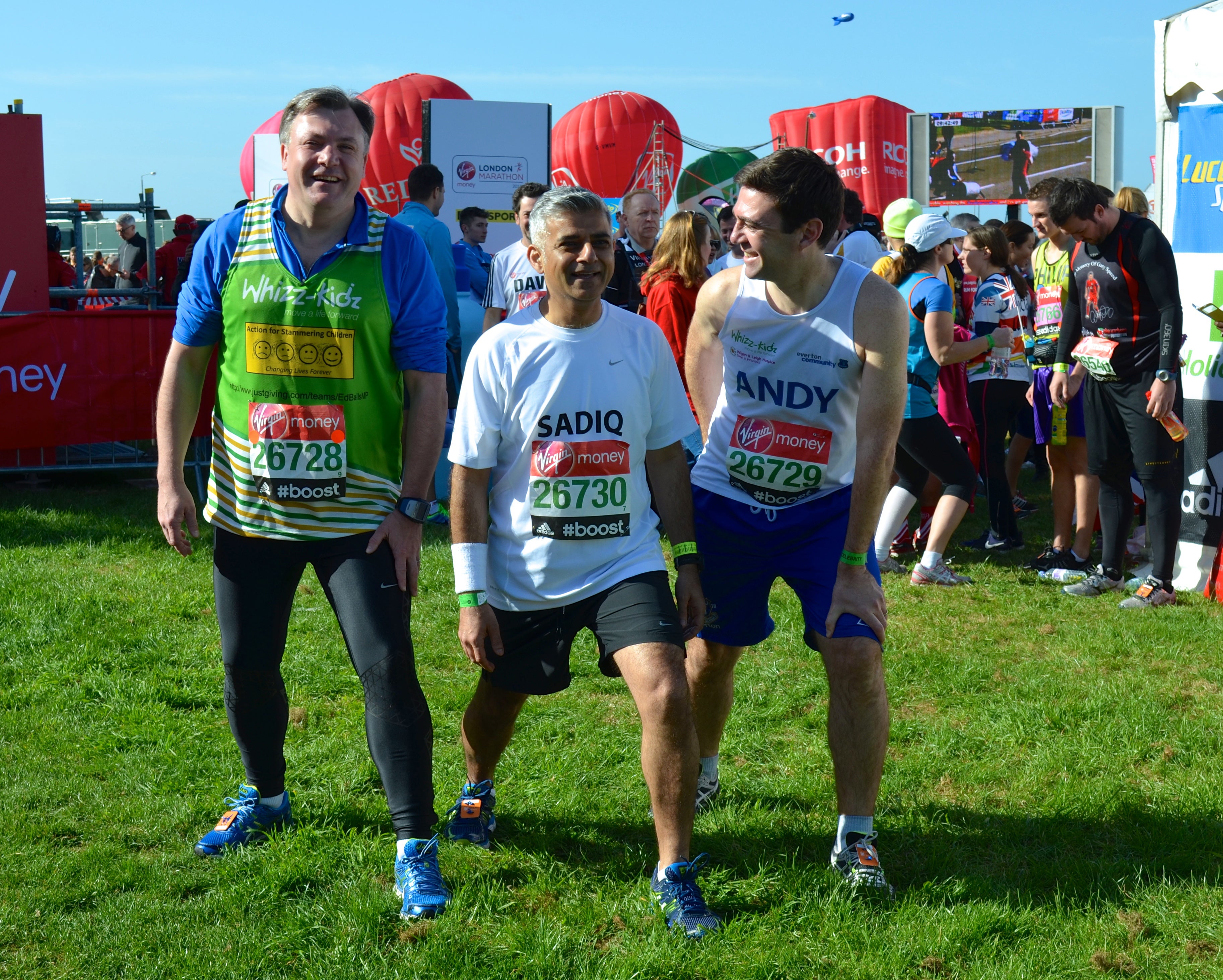 Voices: Andy Burnham has a midlife running man leg problem