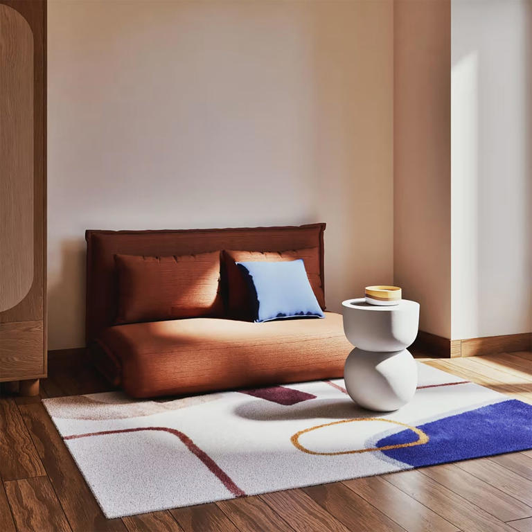 Este sofá cama ultra plegable estilo futón de Maisons du Monde es ...