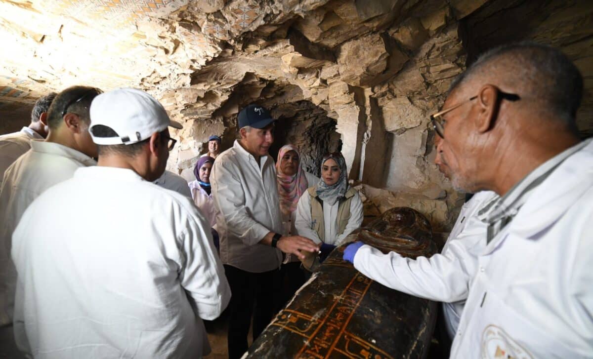 Hidden tomb discovered beneath Luxor debris exposes names never seen in ...