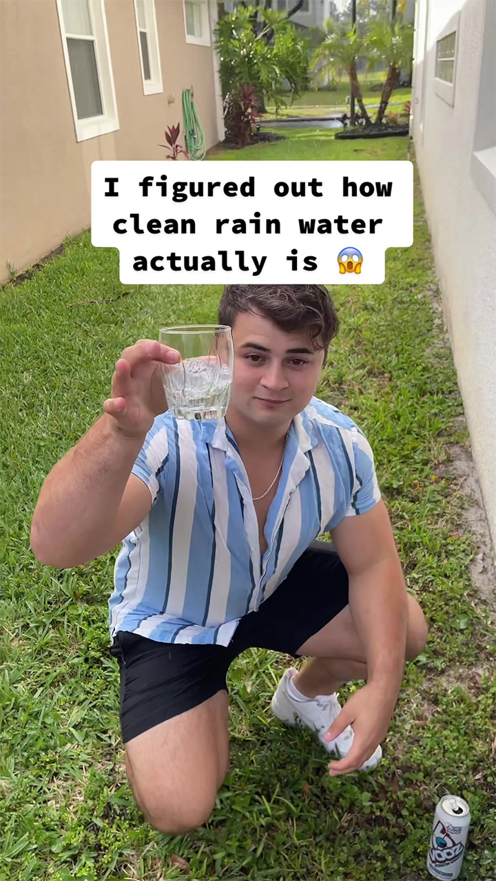 Testing rainwater purity | How clean is it really, explained