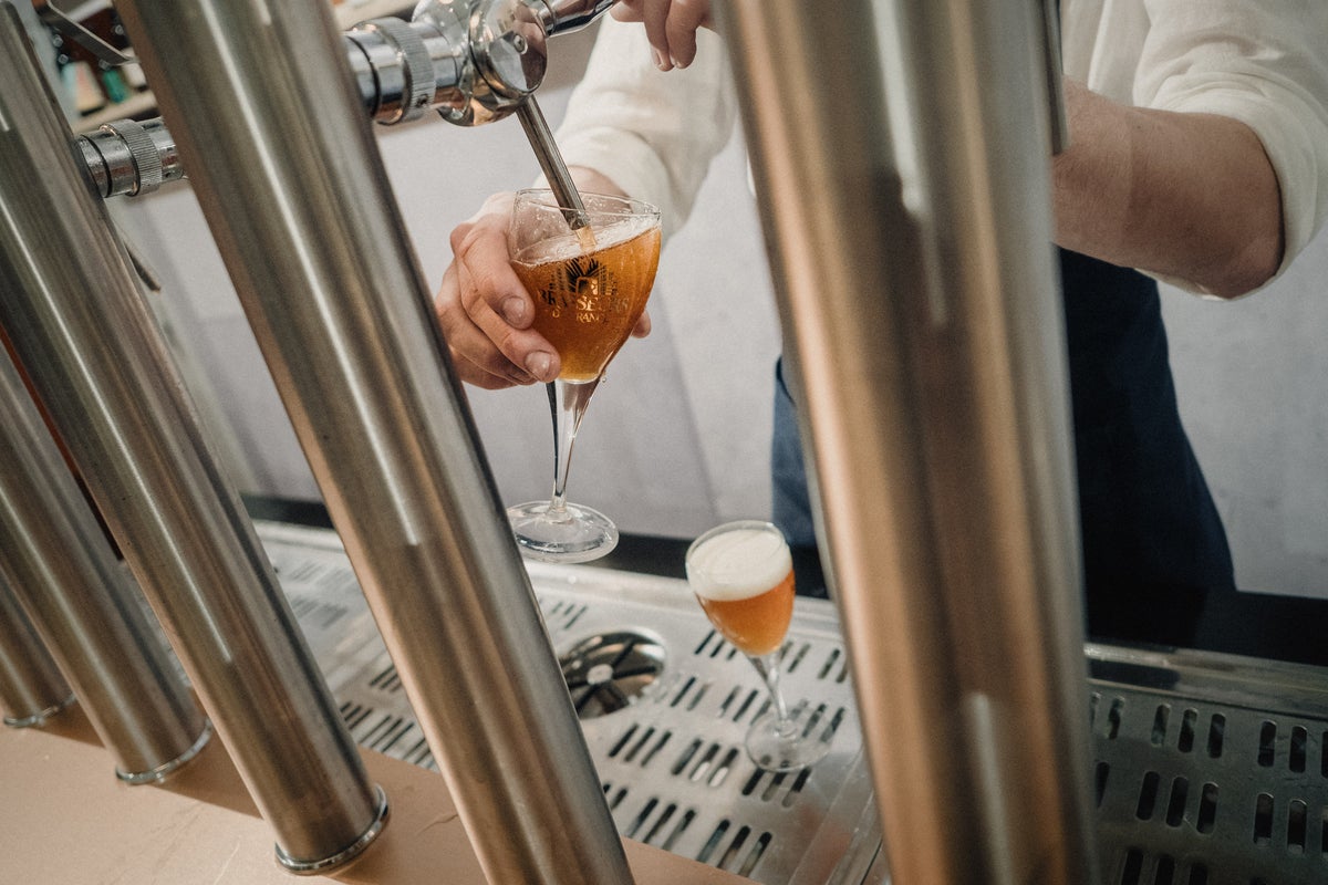 French drink more beer than wine for first time