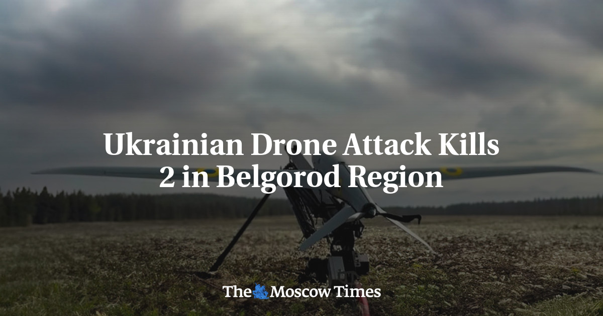 Ukrainian drone attack kills 2 in Belgorod region