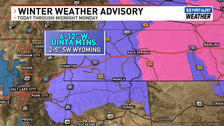 Cold storm brings mountain snow, freezing temperatures to Utah