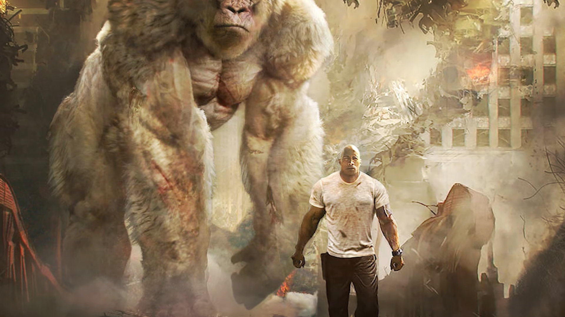 Rampage 2 (2026) Dwayne Johnson & Naomie Harris