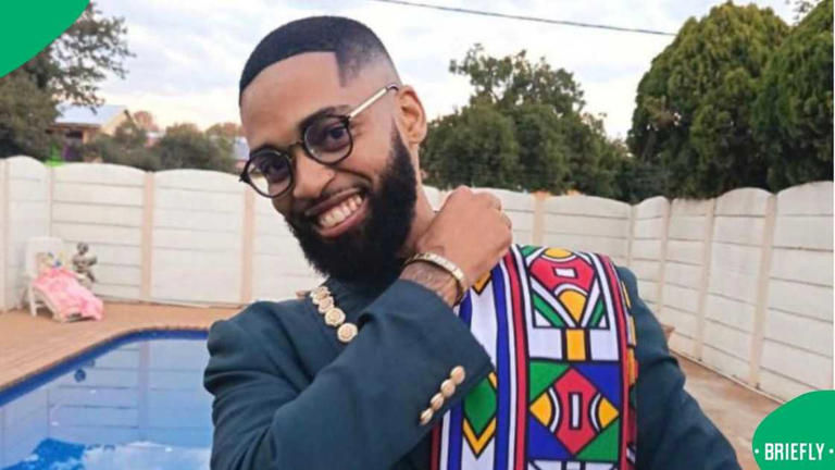 Photo: 'Married at First Sight SA's Nkululeko Mahlangu ties the knot