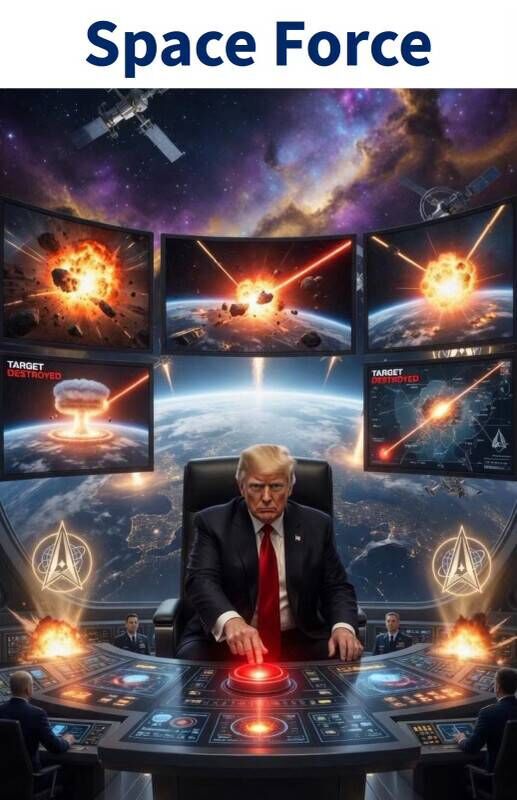 Trump's concerning AI nuclear launch button post sparks impeachment calls