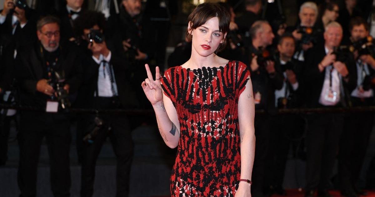 Kristen Stewart's see-through dress at Cannes is Chanel by Matthieu Blazy