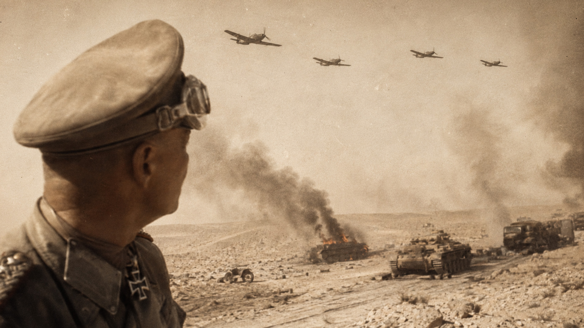 How allied air power destroyed Rommel in World War II