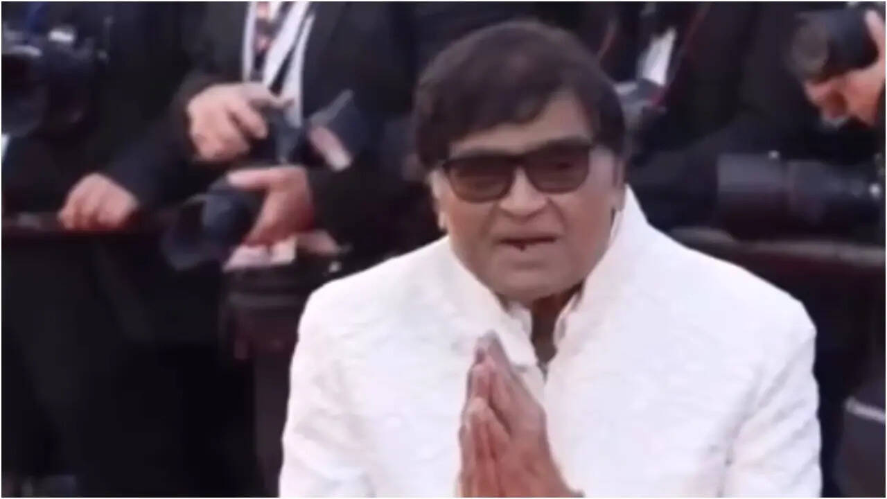 Ashok Saraf attends Cannes 2026 for the first time at 78, holds wife ...