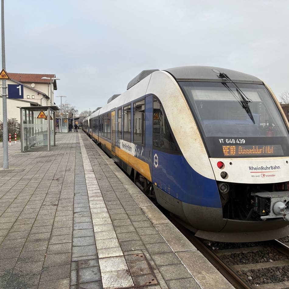 Wieder Zugausfälle beim Niersexpress