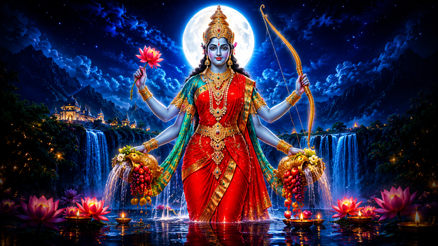 Why maa cried for 9 days without stopping
