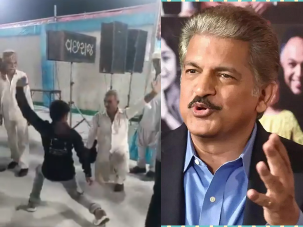 Anand Mahindra mesmerised by this physically demanding Gujarati folk ...
