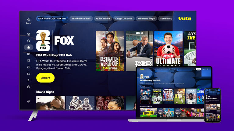 Tubi to launch World Cup hub with opening ceremonies, game broadcasts