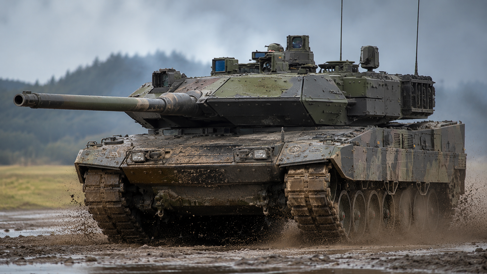 Germany’s Leopard 2 A7V returns with deadlier armor
