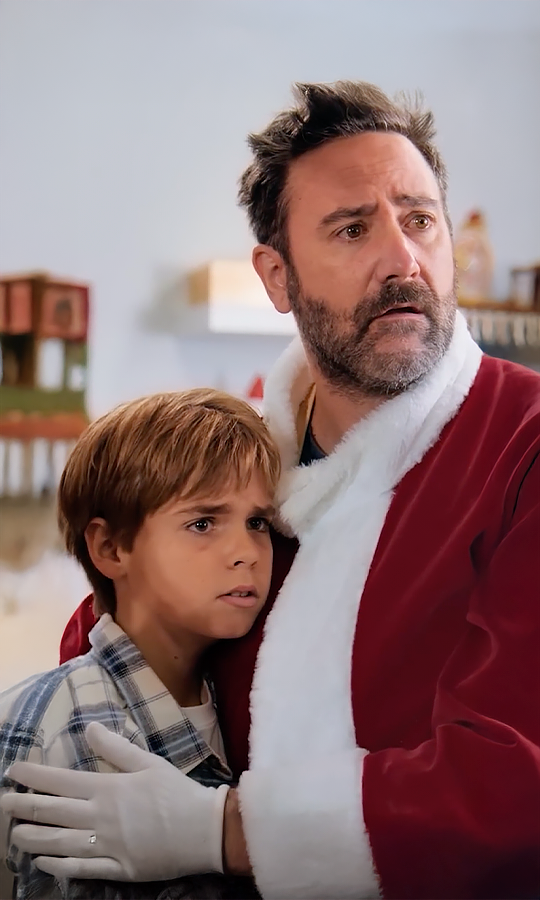 Reunited with his real dad after 5 years?