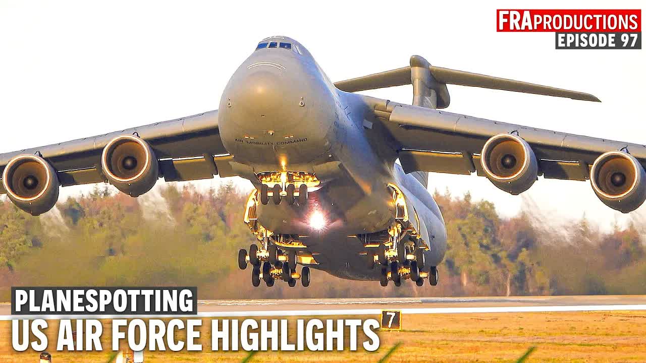 Watch US Air Force giants and fighters dominate the sky - "Pure ...