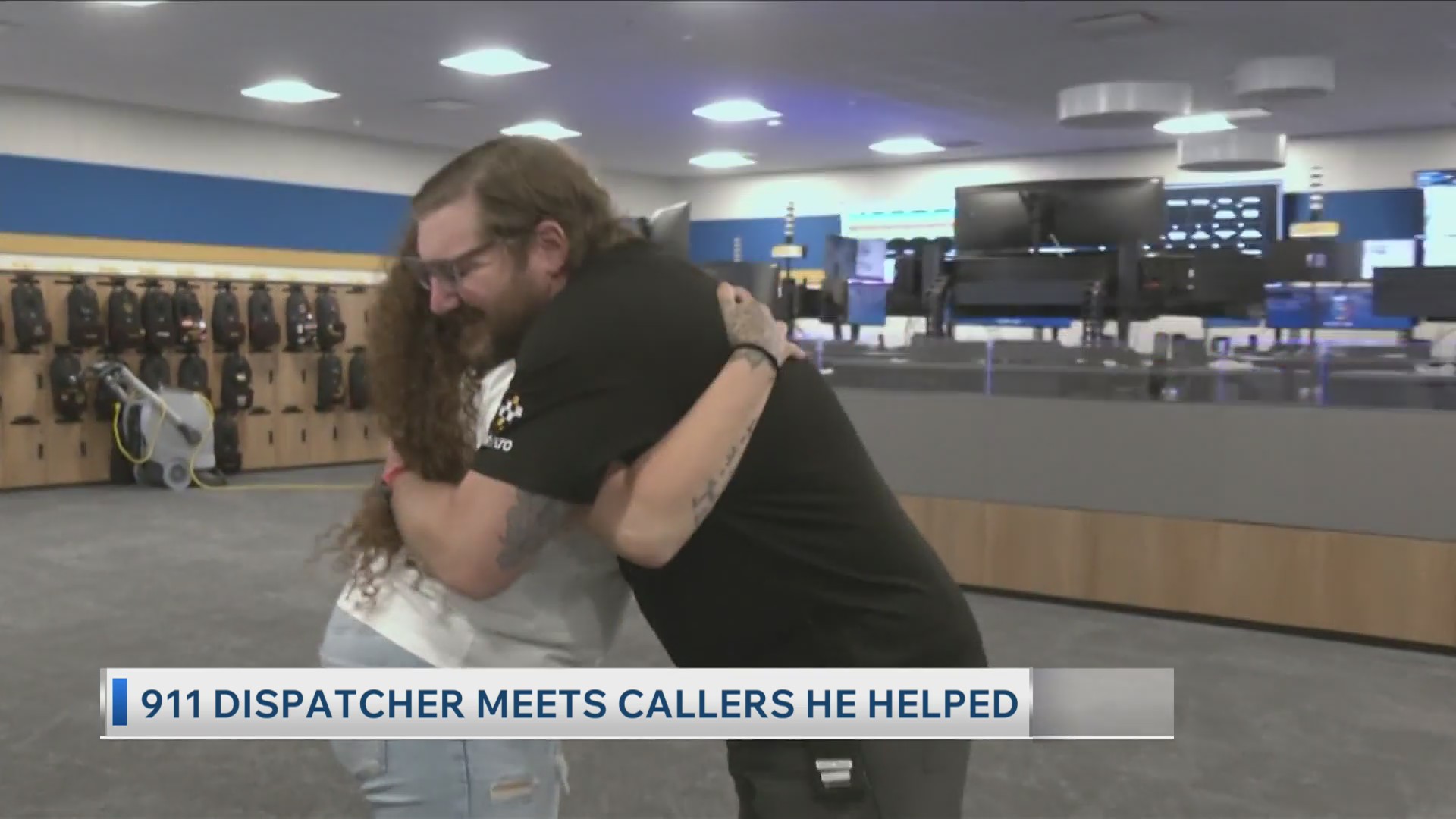 911 dispatcher meets people he helped 5/18/2026