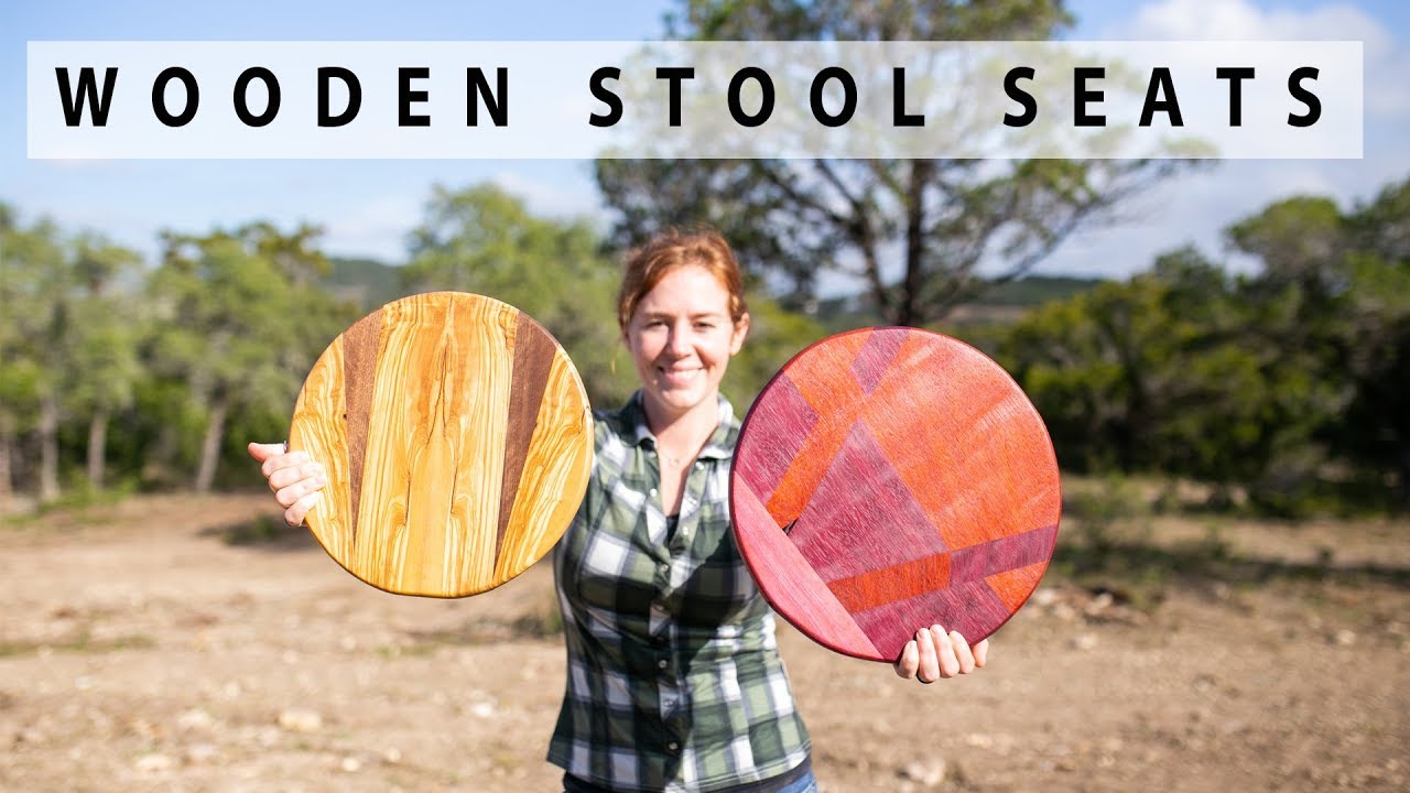 Turn your scrap wood into stunning custom stool seats