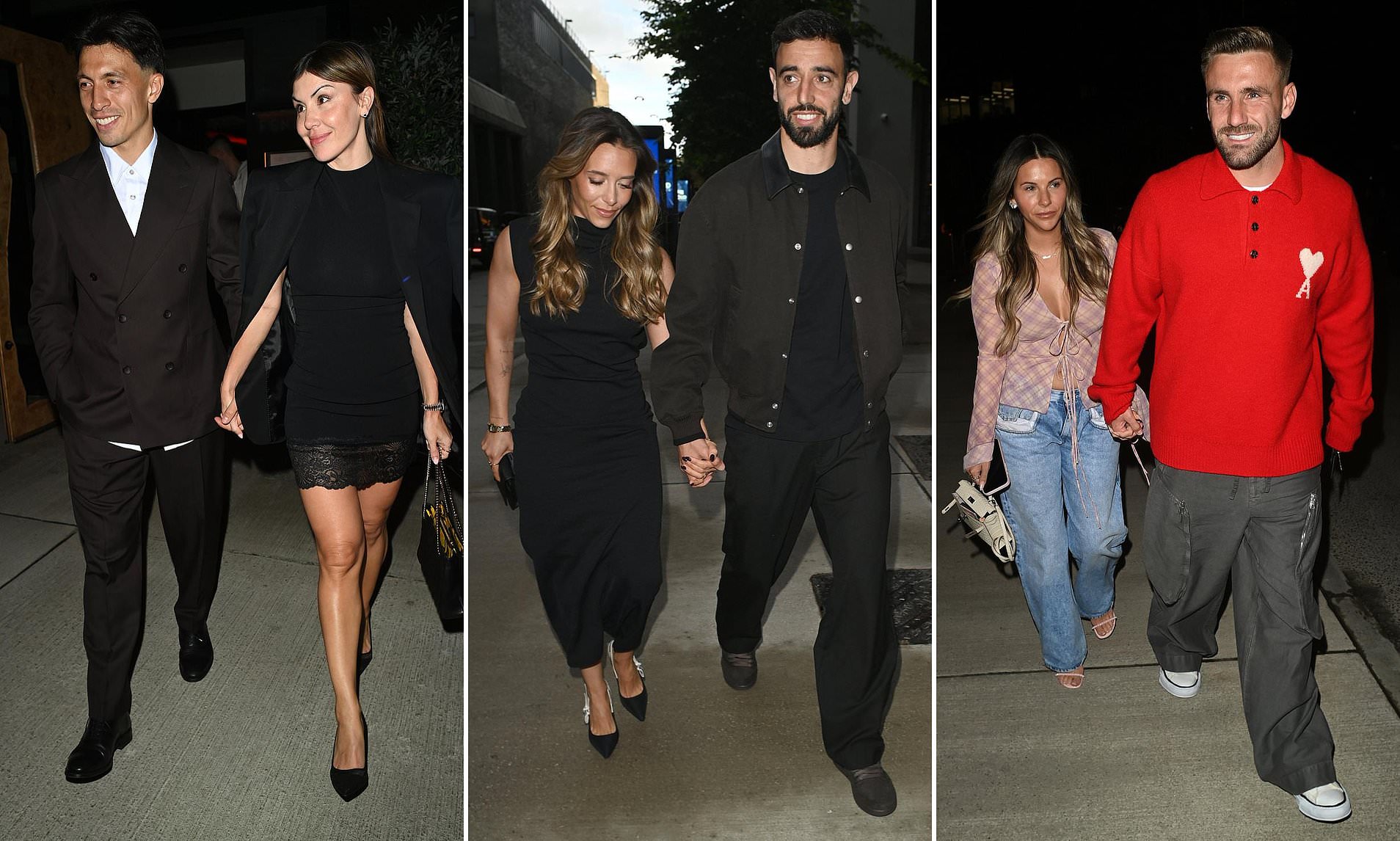 Man United stars and their WAGs head for a night out - but with one big ...