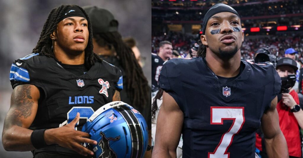 NFL fans in disarray over Jahmyr Gibbs vs Bijan Robinson debate