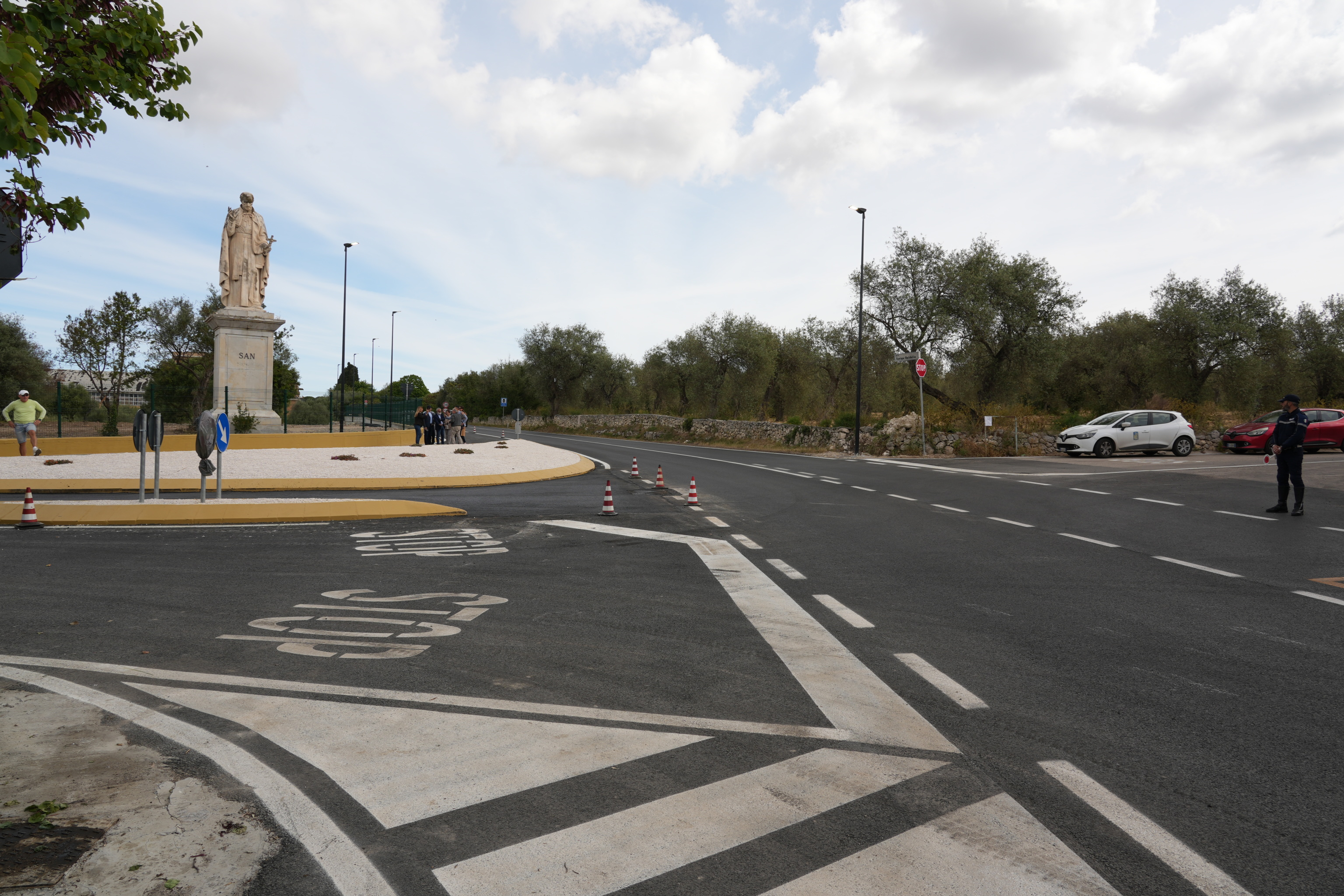 Sicurezza stradale, aperto il nuovo incrocio a San Camillo sulla ...