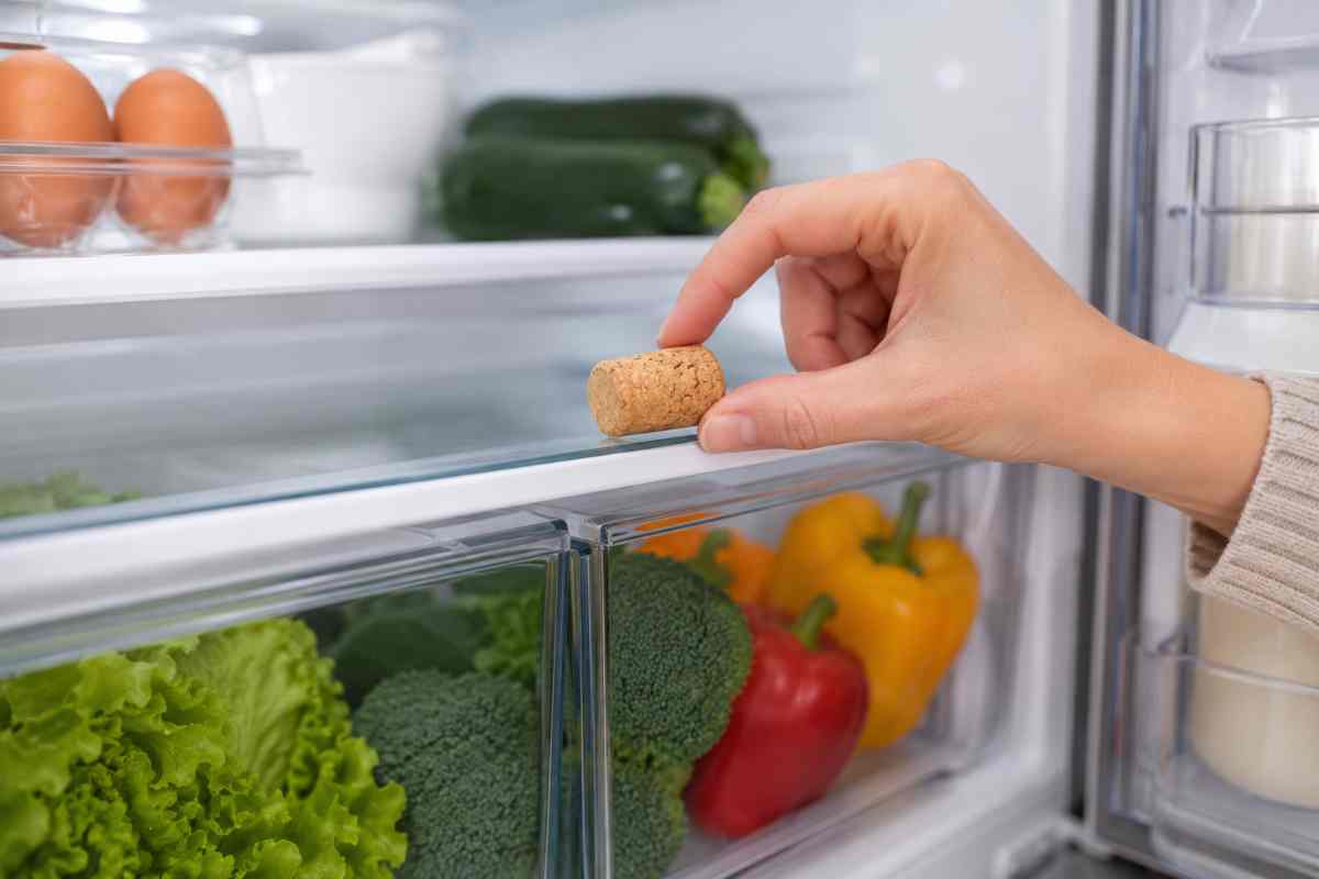 Metti un tappo di sughero nel frigorifero e risolvi per sempre: ecco ...